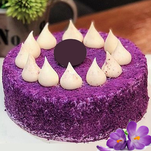 Ube Halo Halo Cake